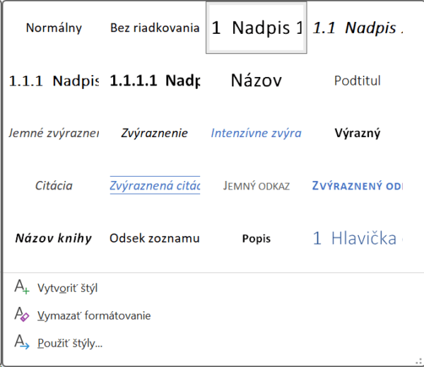 Ako spraviť obsah vo Worde? Rýchly návod | Visiguide