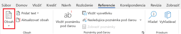 Ako spraviť obsah vo Worde? Rýchly návod | Visiguide
